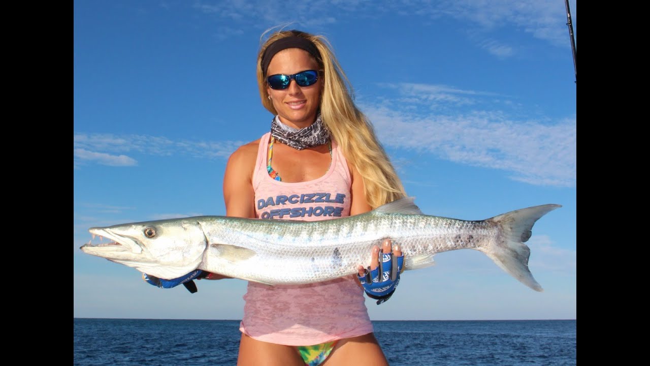 Big Florida Barracuda Caught Boat Fishing Video - YouTube