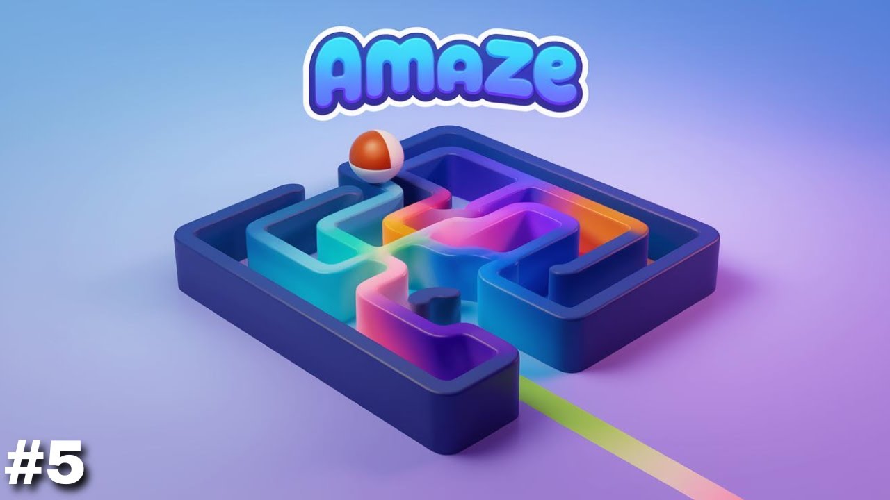 AMAZE! - Gameplay Walkthrough Part 5 - Levels 101 to 111 - (iOS ...