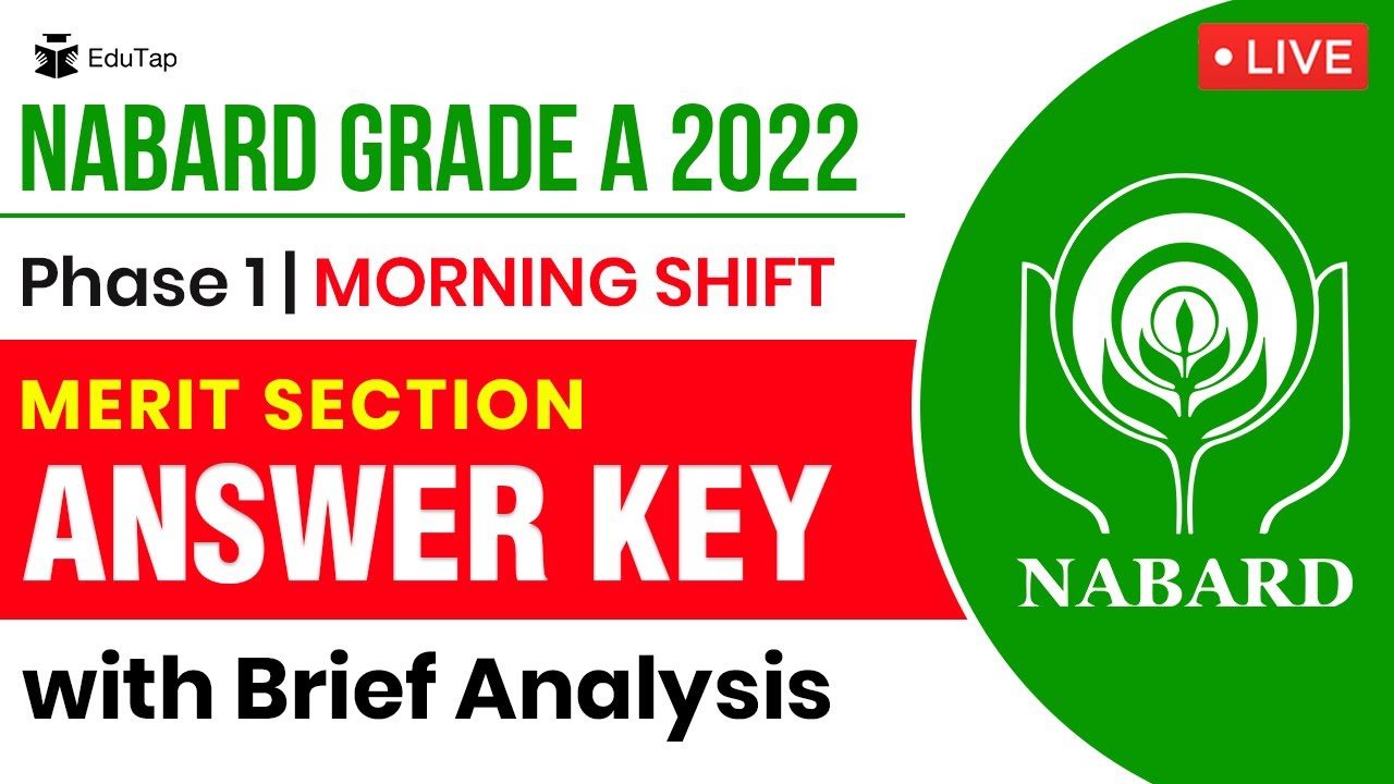 🔴NABARD Grade A 2022 | Phase 1 Morning Shift Paper Analysis | GA,ESI ...
