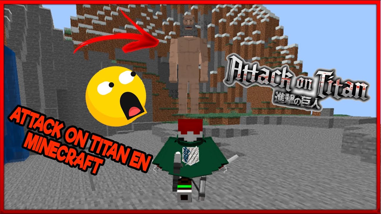 Este es el mejor mod de Attack On Titan para minecraft 1.16.5/review ...