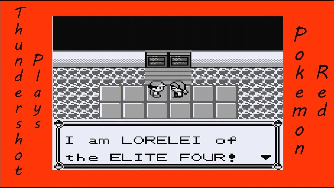 LP Pokemon Red Part 36- Elite Four Lorelei! - YouTube