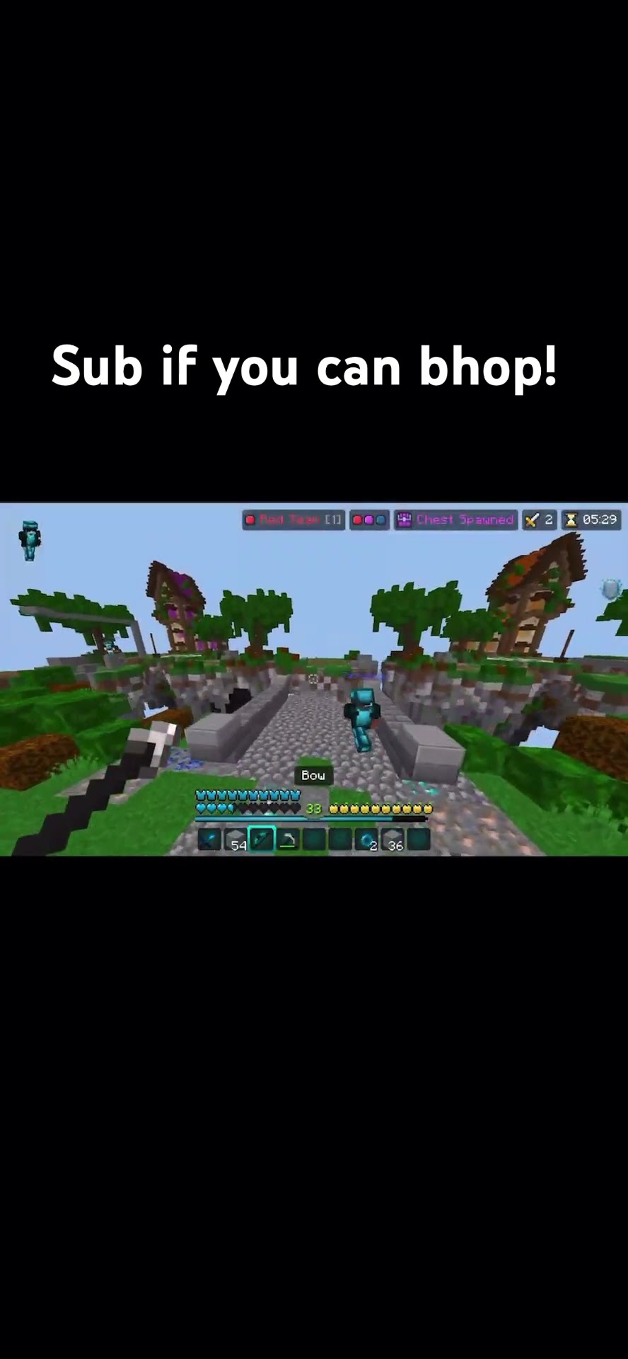 I literally bhop #shorts #minecraft #viral #hivemc #combos #hack - YouTube