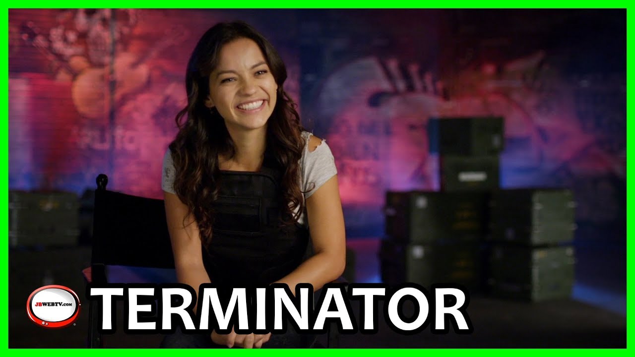 Natalia Reyes - Terminator Dark Fate - Interview and behind the scenes ...