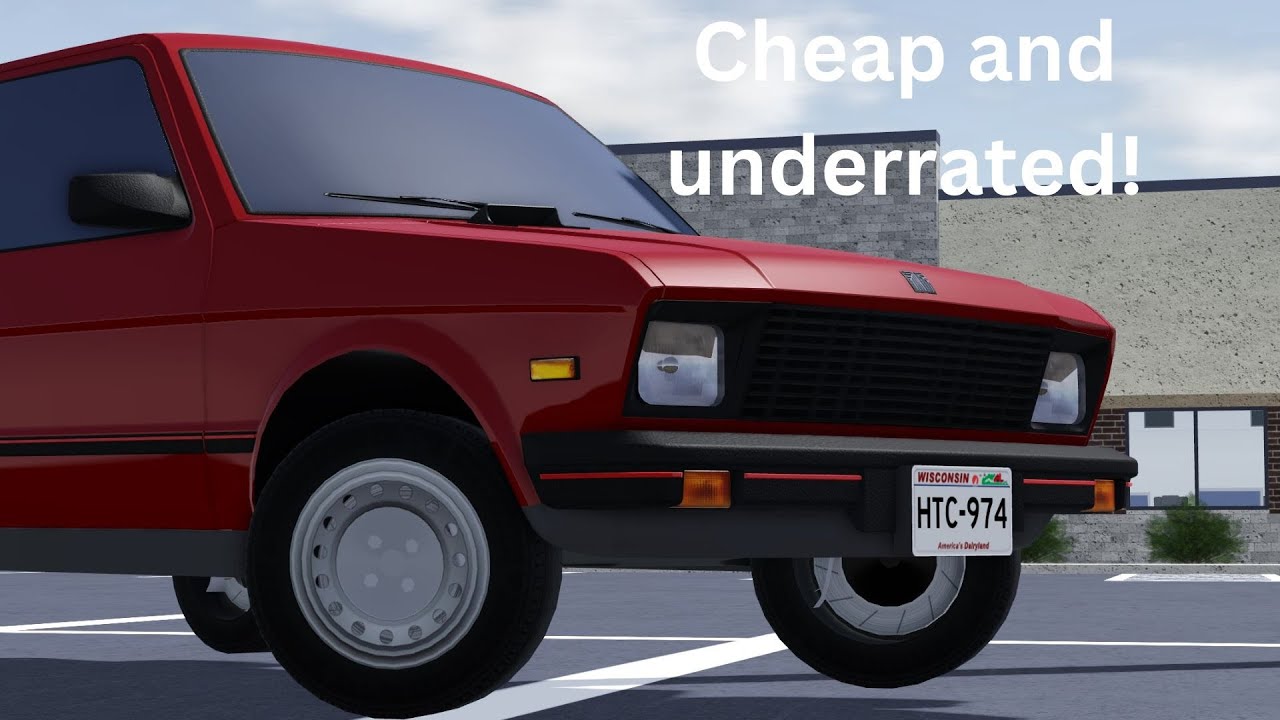 The Zastava Yugo is an underrated classic car - Roblox Greenville - YouTube