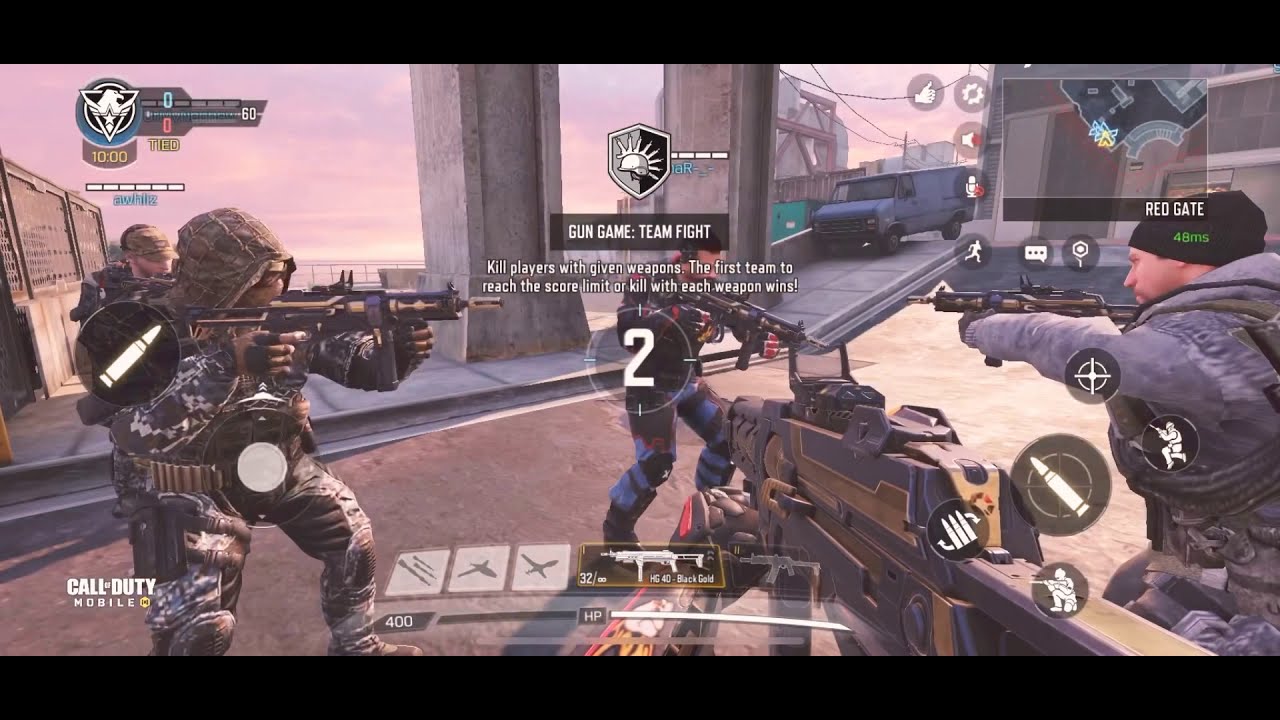 FIRST VIDEO!!! CoD Mobile Gun Game - YouTube