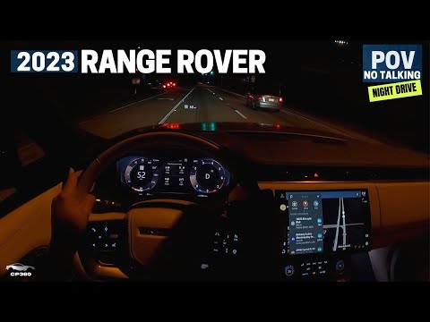 The New Range Rover 2022/2023 NIGHT POV Test Drive