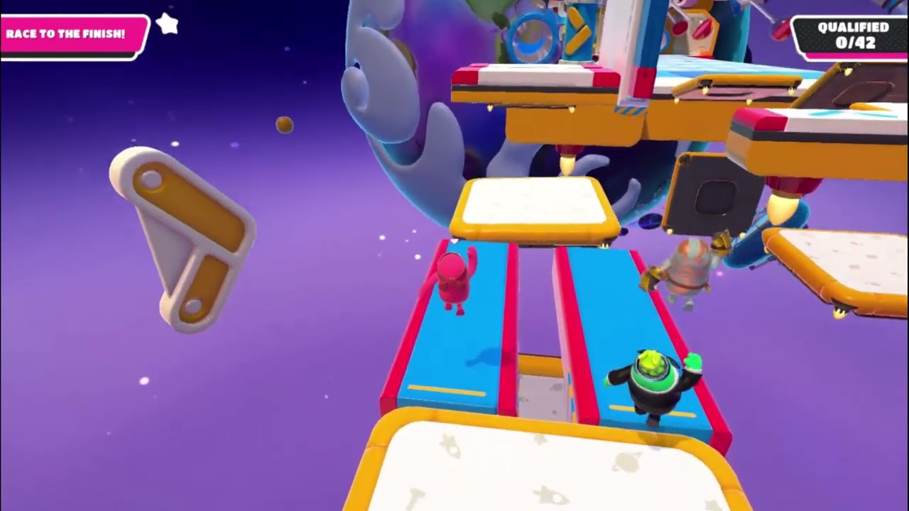 Fall Guys - Space Race New Maps [Season 2] - YouTube