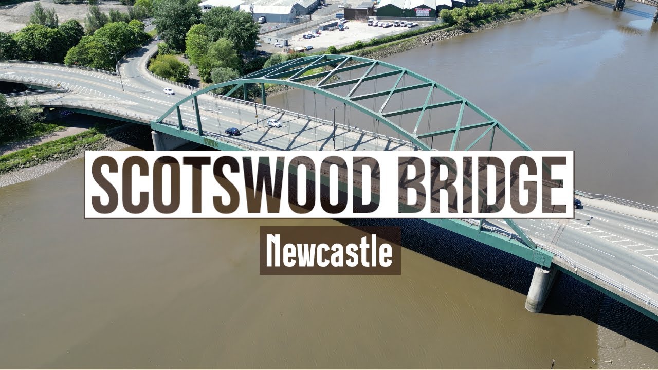 Scotswood Bridge Newcastle 2023 | 4K Drone Footage | WanderAboutUK ...