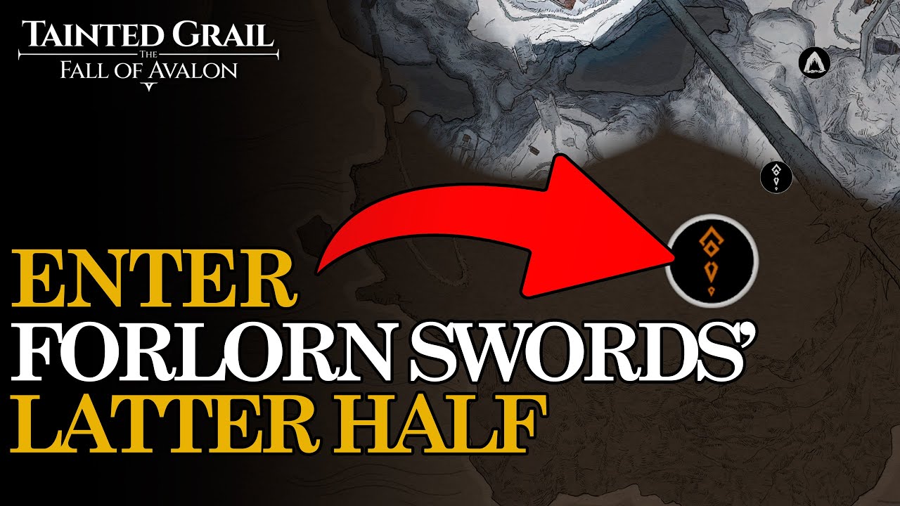 Stuck in Forlorn Swords? How to enter the latter part of the map ...