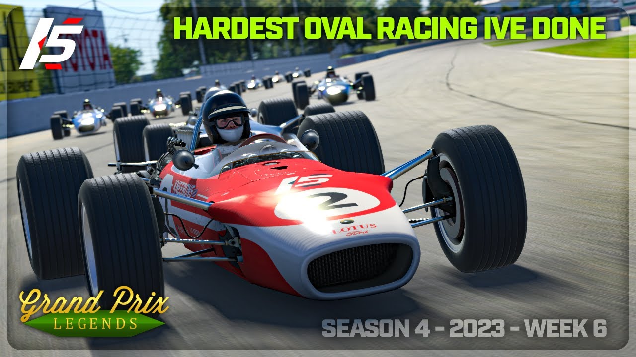 Grand Prix Legends - Milwaukee Mile - iRacing Oval - YouTube