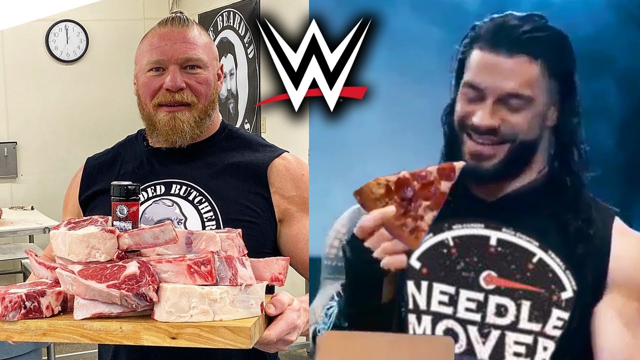 5 Shocking Diets of WWE Wrestlers - Roman Reigns, Brock Lesnar & more ...