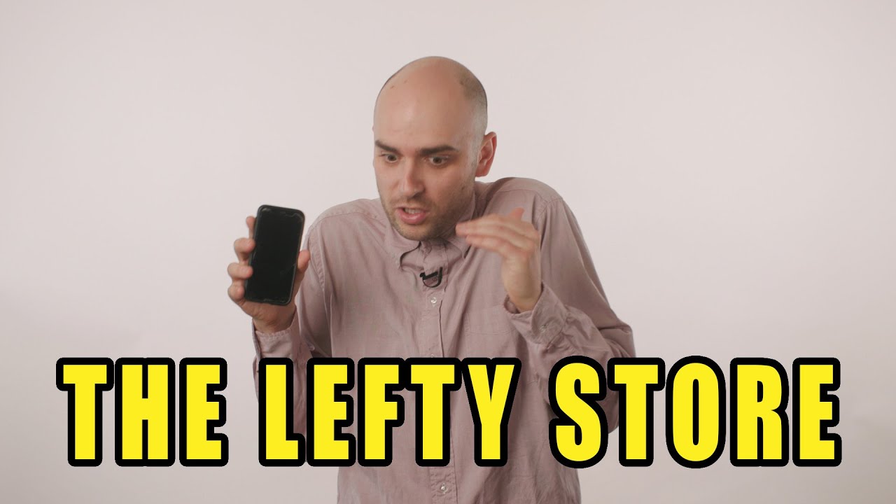 The Lefty Store: A Store for Lefties ONLY - YouTube