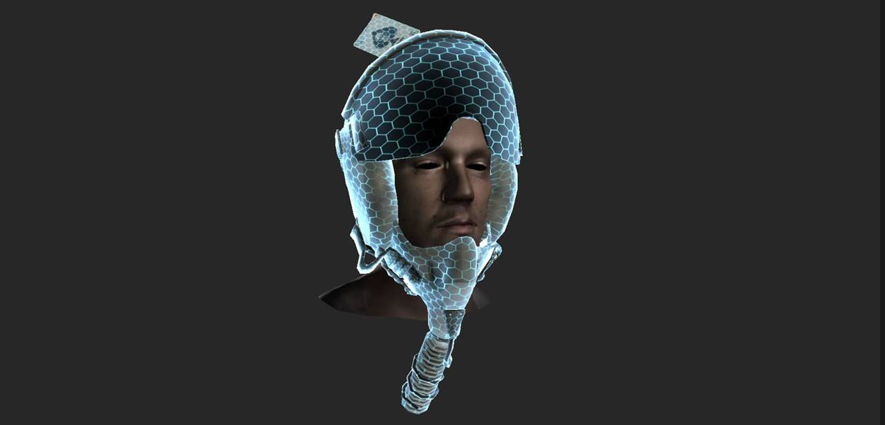 Mass Effect 2 Fortification inspired cgfx shader - YouTube