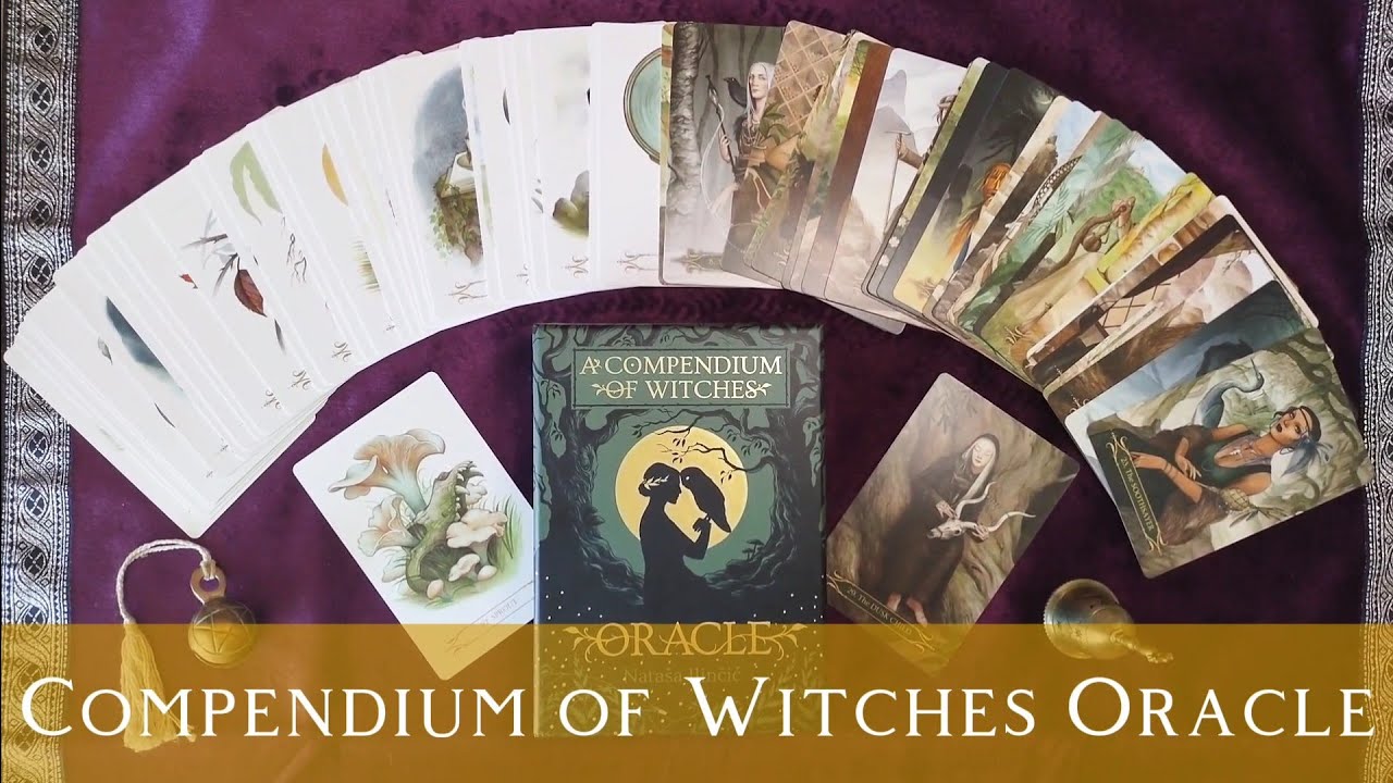 Compendium of Witches Oracle🧙🏼💀 (UK Import🤔) | Deck Unboxing and Flip ...