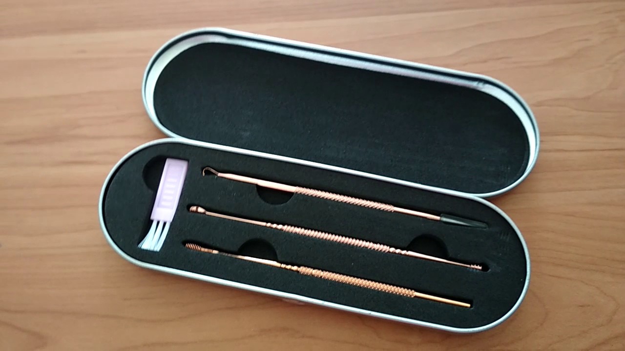 Ear Wax Remover Earpick Spring Massager Rotated Cleaner Kits Cleaning ...