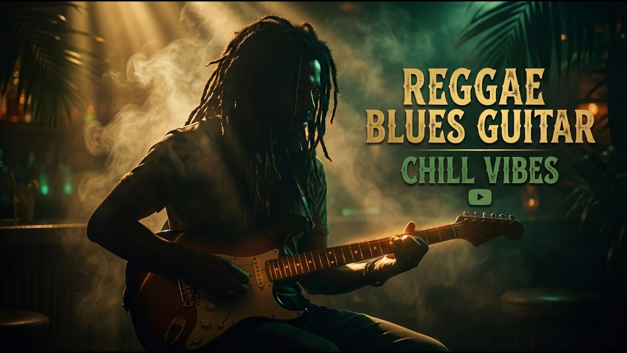 Reggae Blues Fusion | Smooth Reggae Blues Guitar Music for Relaxing ...