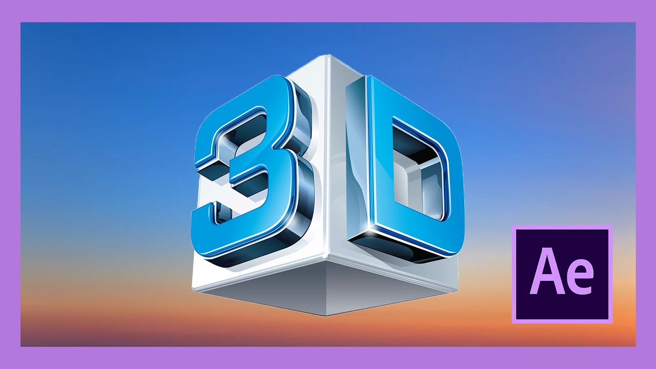 After Effects 3D Renderer Ray Tracing Dan Cinema 4D - YouTube