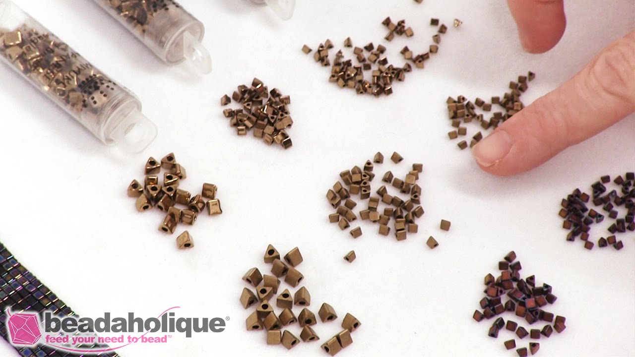 Show & Tell: Miyuki Sharp Triangles - YouTube