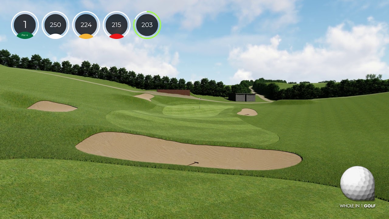 Axe Cliff Golf Club - Hole 1 - YouTube