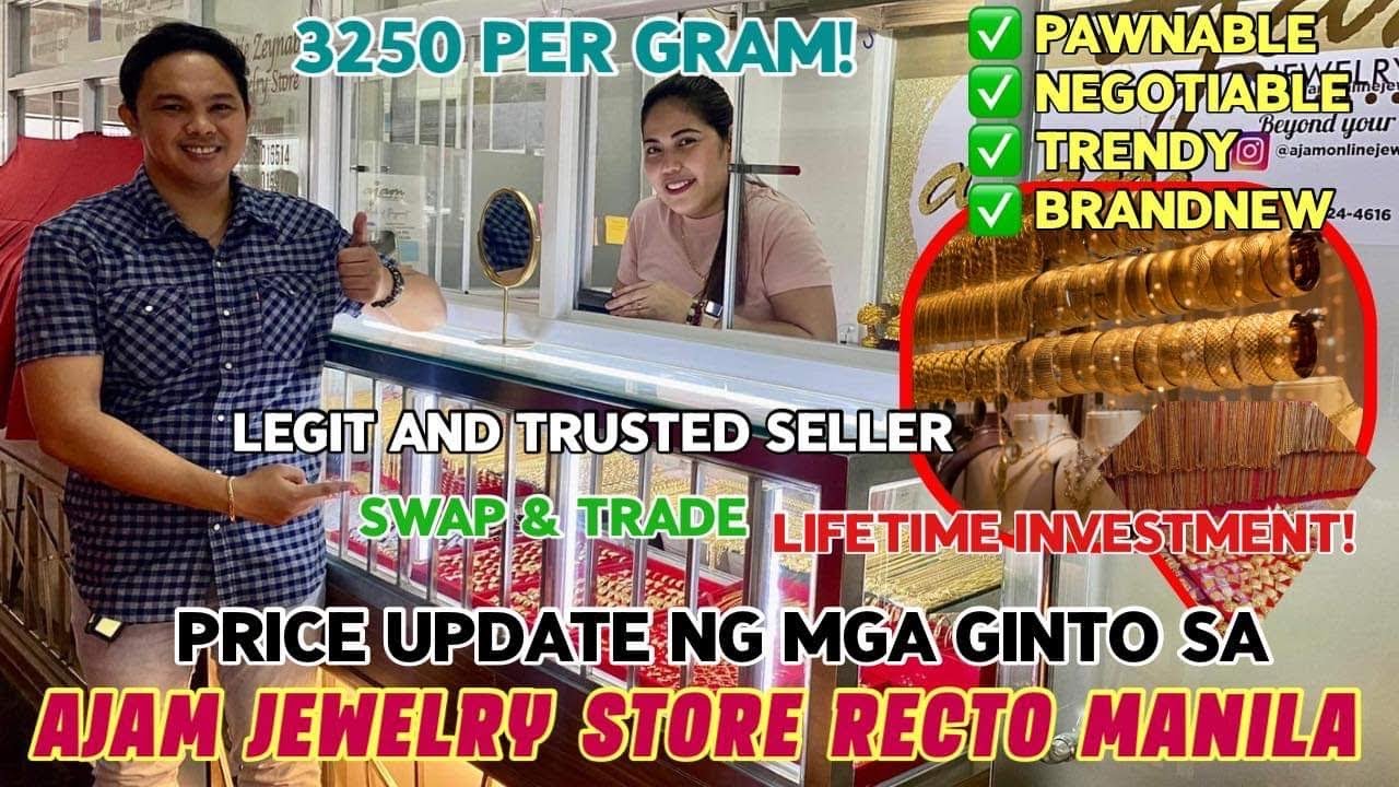 2023 PRICELIST NG GOLD SA C.M RECTO "AJAM JEWELRY STORE| Trendy ...