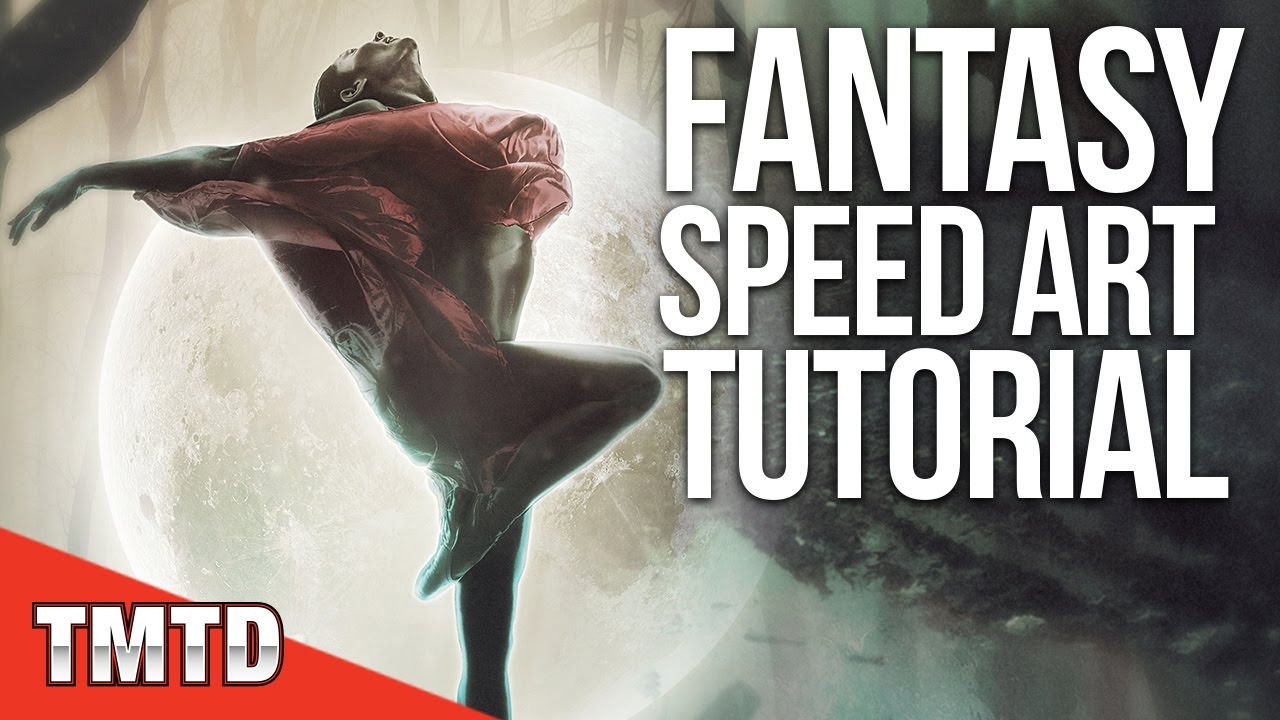 Photoshop Fantasy Speed Art Tutorial - YouTube