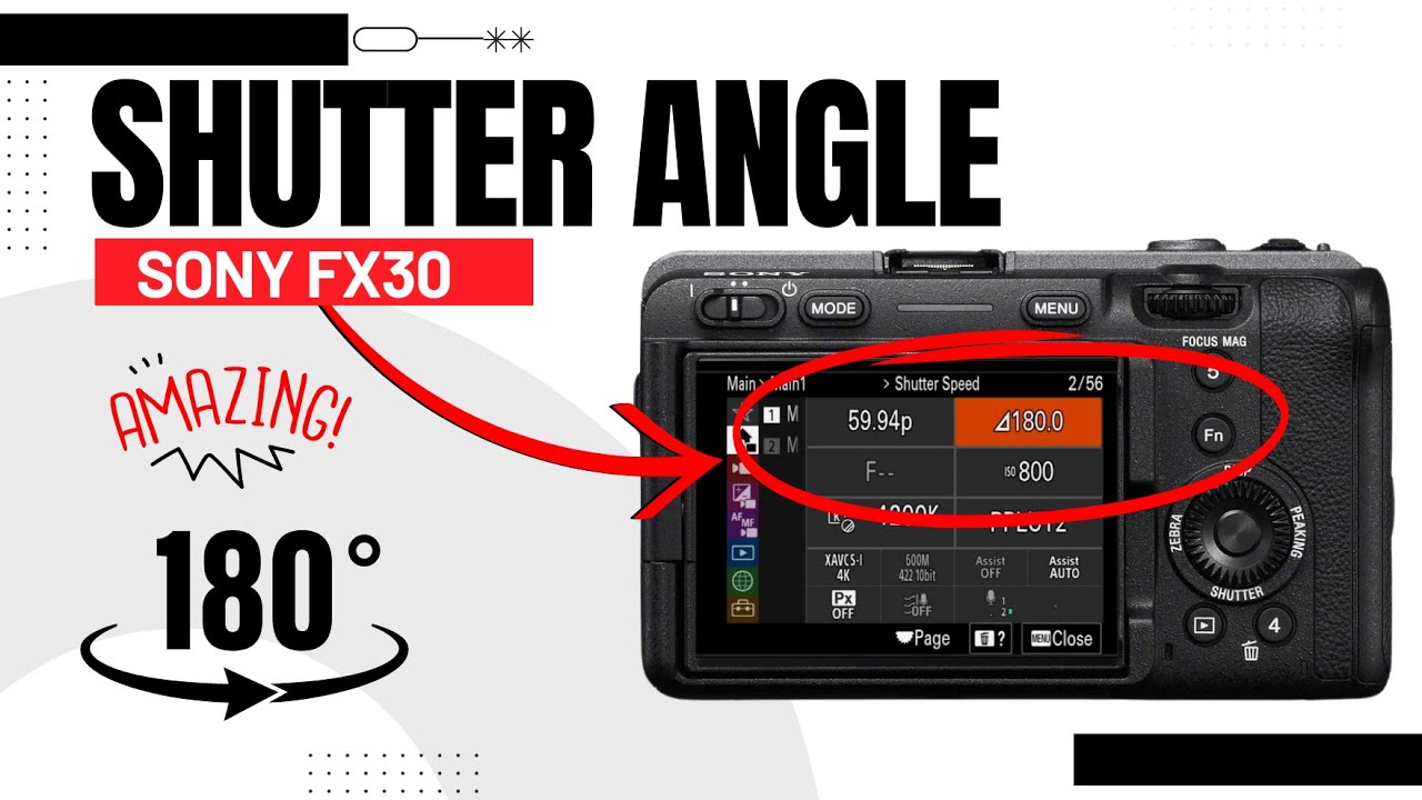 Shutter Angle | Sony FX30 Update is AWESOME!! - YouTube