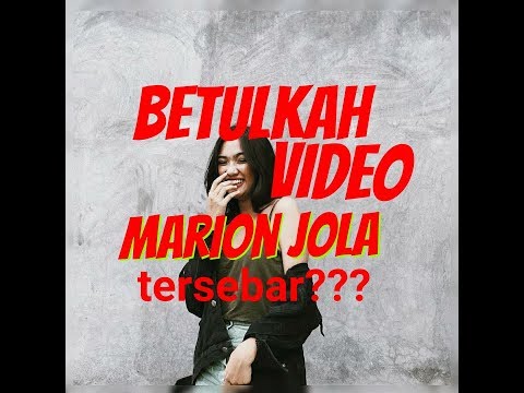 Video mirip Marion Jola tersebar luas !!!