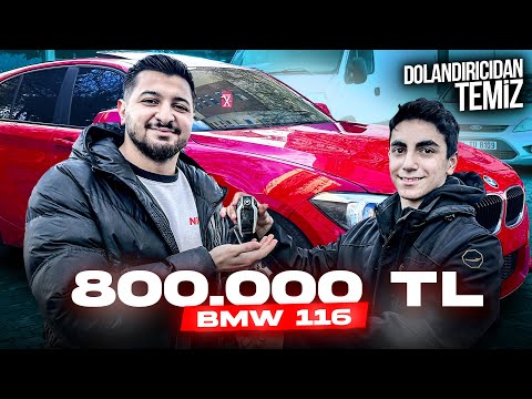 DOLANDIRICIDAN BMW 1.16d ALDIK ! 800.000 TL
