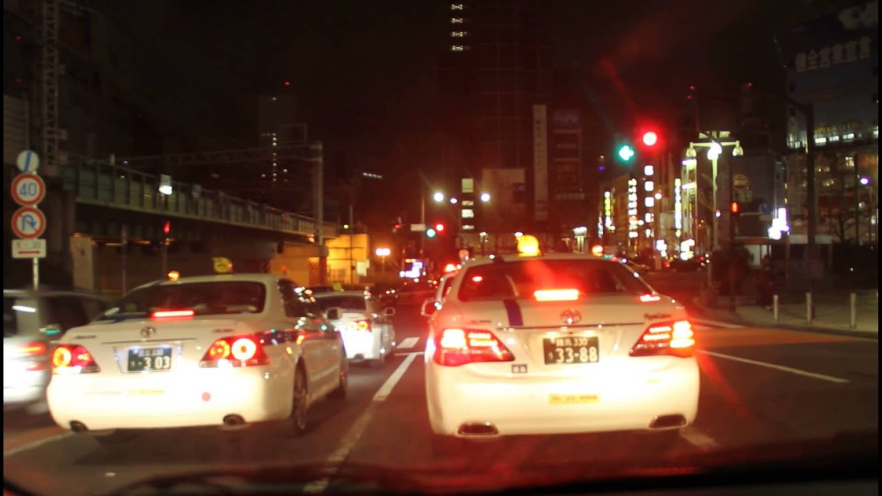 Tokyo Midnight Run 2.Drive in Tokyo Timelapse.Canon EOS D60 - YouTube