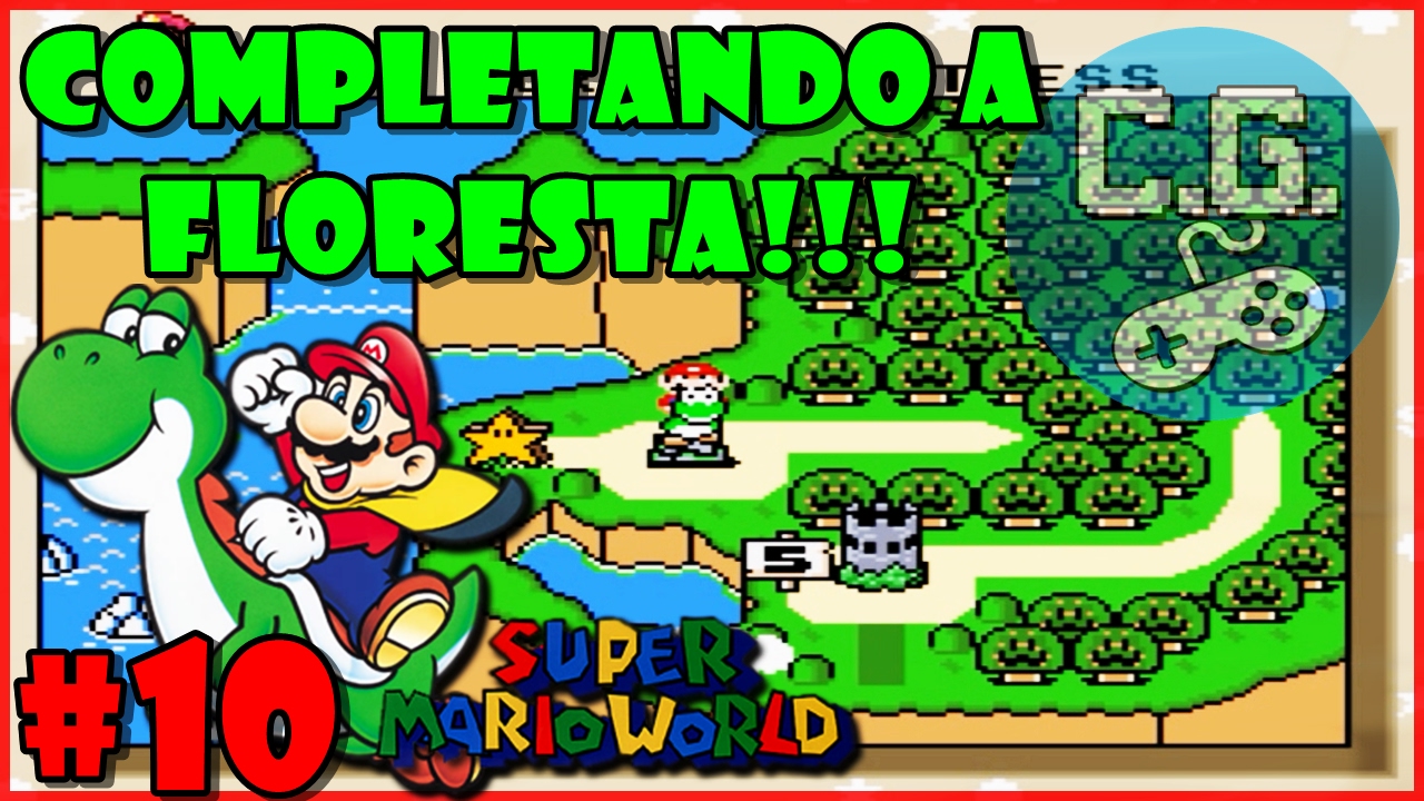 Floresta da Ilusão concluída! - Super Mario World Episódio 10 - YouTube