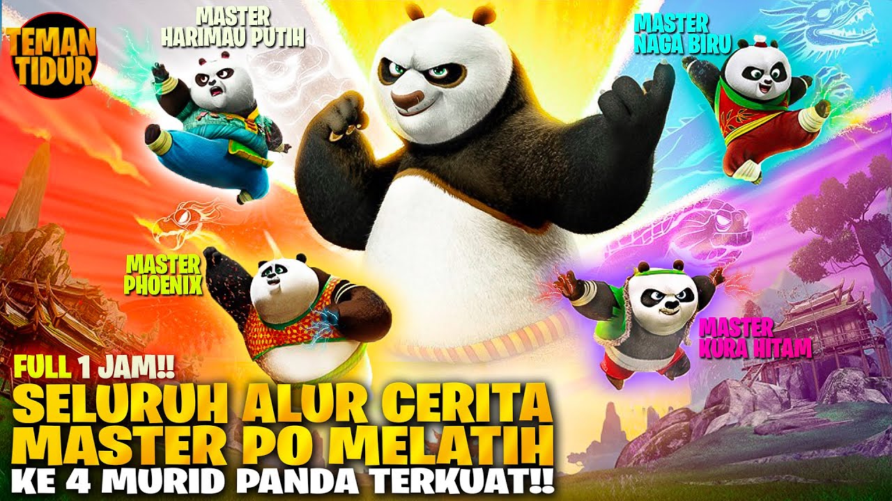 FULL 1 JAM!! INILAH 4 MURID PANDA PEWARIS KEKUATAN DRAGON MASTER PO ...