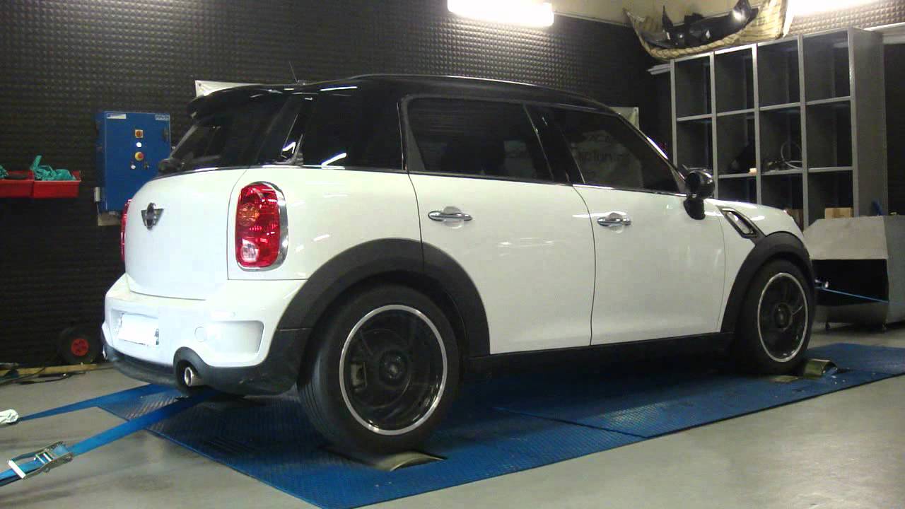 Reprogrammation moteur Mini countryman sd 143cv @ 185cv dyno ...