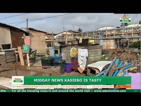 GARCC demolishes structures at circle railway line (ECOMOG) - YouTube