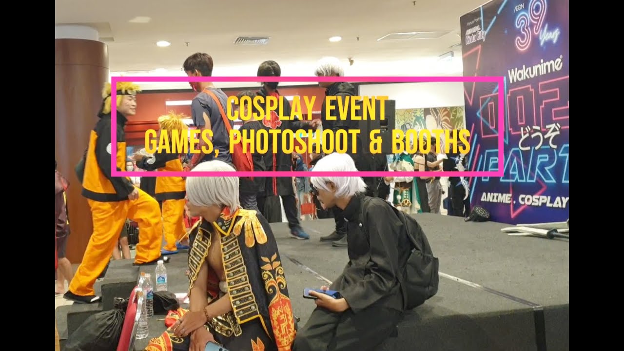 Cosplay Event: Games, Photoshoot & Booths - YouTube