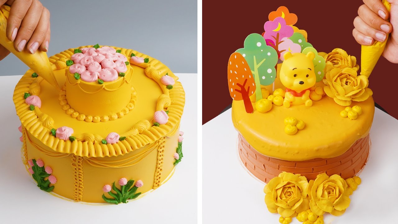5+ Fancy Cake Decorating Ideas For New Day ️ Satisfying Cake Making ...
