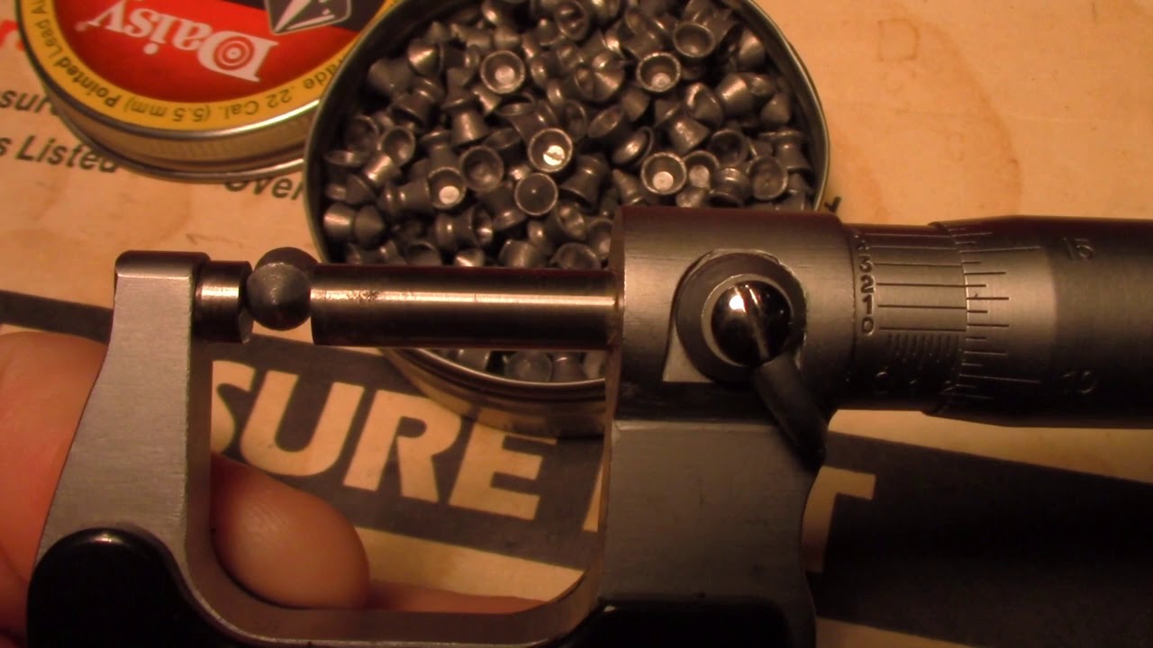 Daisy .22 Pointed Pellet - YouTube