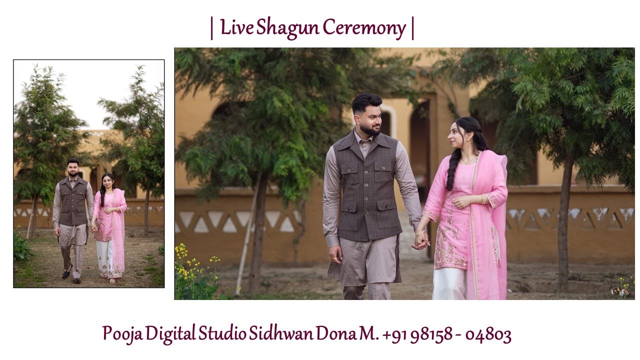 🔴 LIVE | Harleen Kaur Shagun Ceremony With Rajanbir Singh | Pooja ...