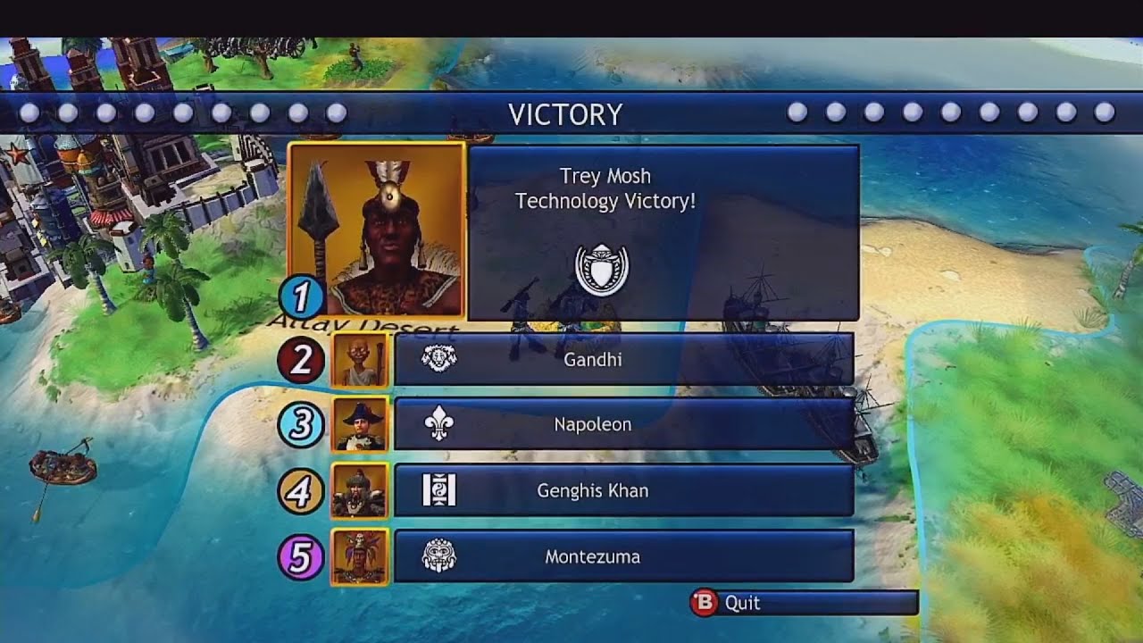 Civilization Revolution - Win Every Victory Type with Every Civ with NO ...