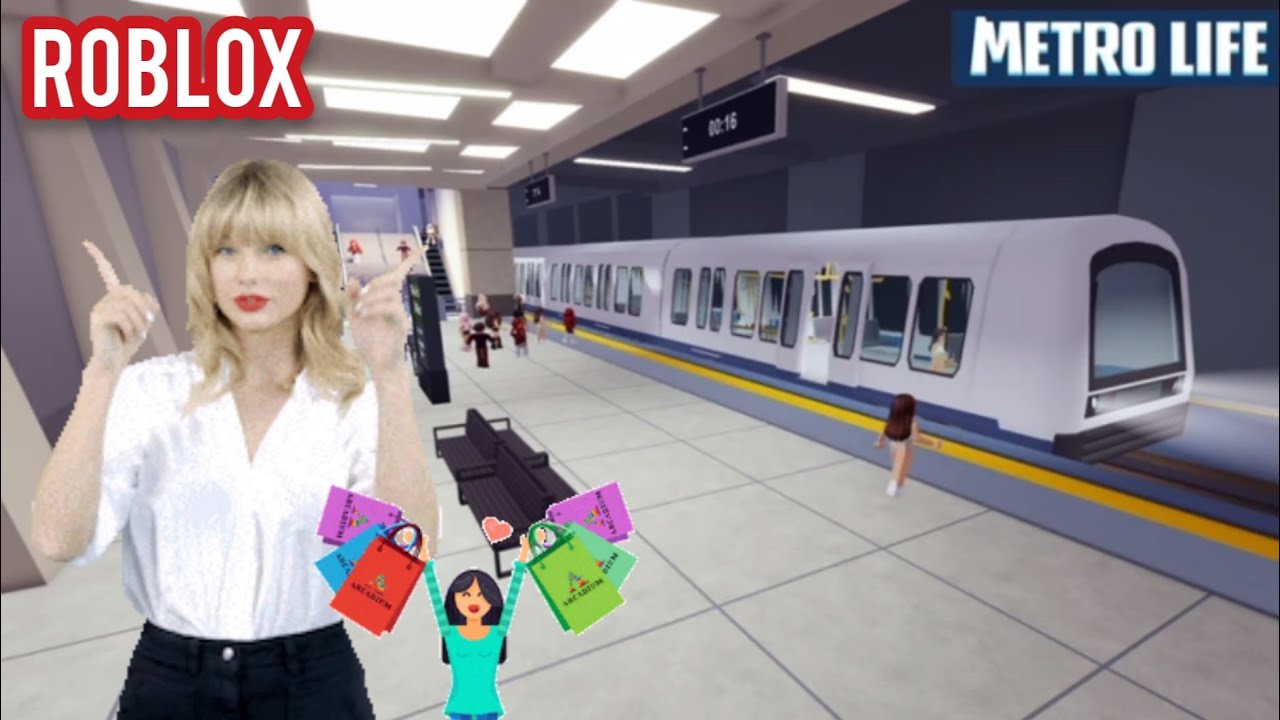 ROBLOX BUGÜN ÇARŞIYA GİTTİK HERŞEYİ YENİLEDİK METRO LİFE Roblox metro ...