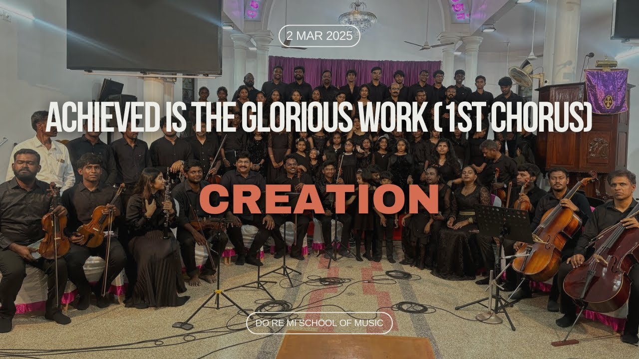 Achieved Is The Glorious Work (1st Chorus) - Risha I Creation - YouTube