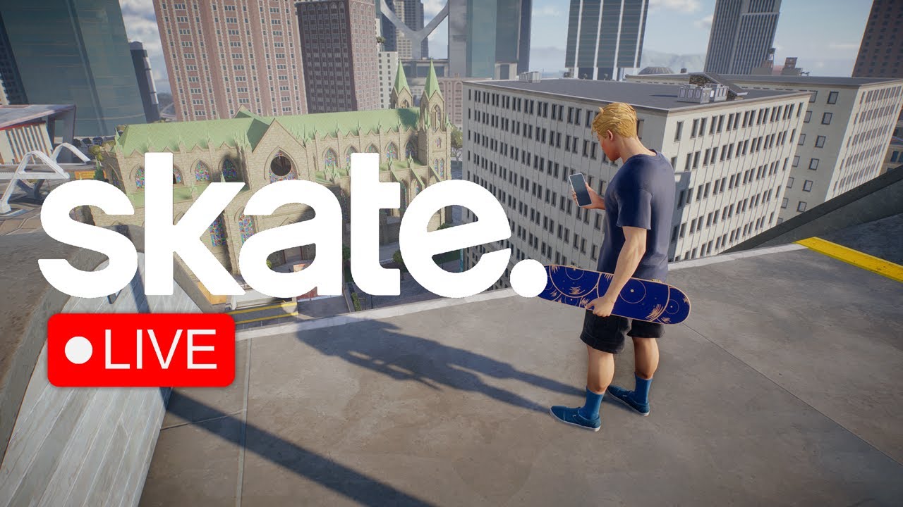 Skating on skate | Live skate stream with friends | doing missions and ...