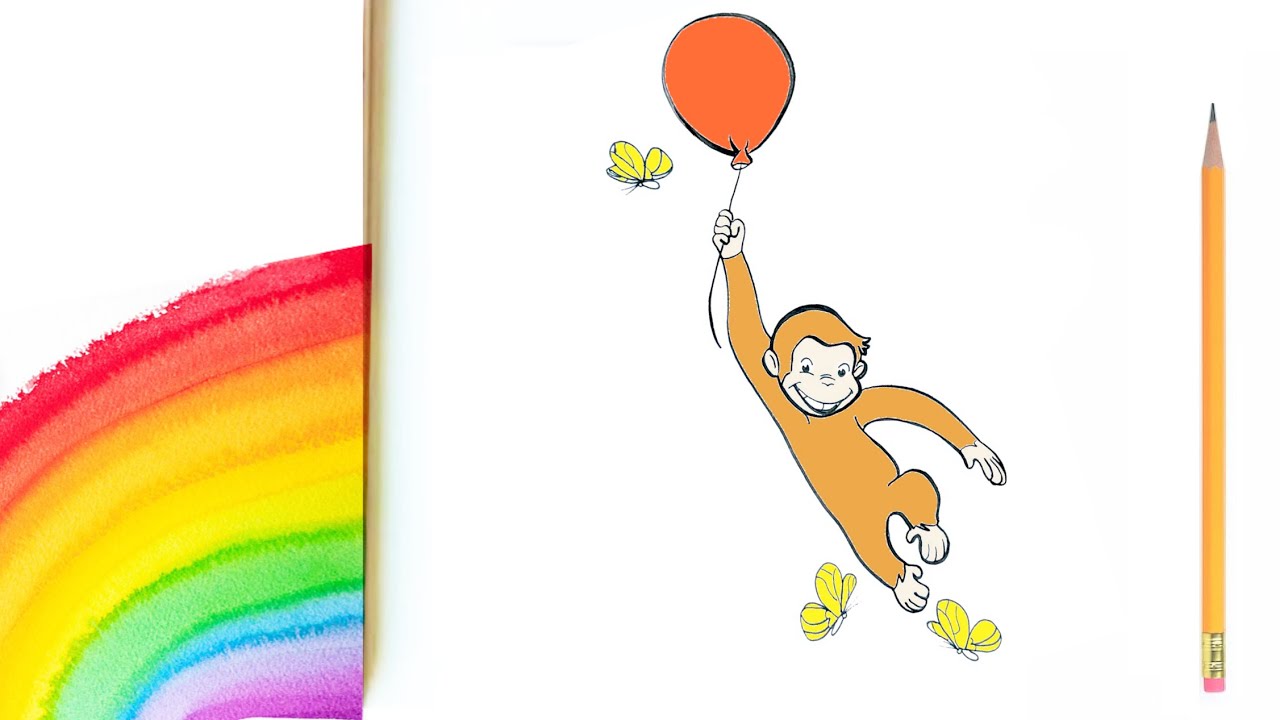 Draw Curious George | Drawing for Kids - YouTube