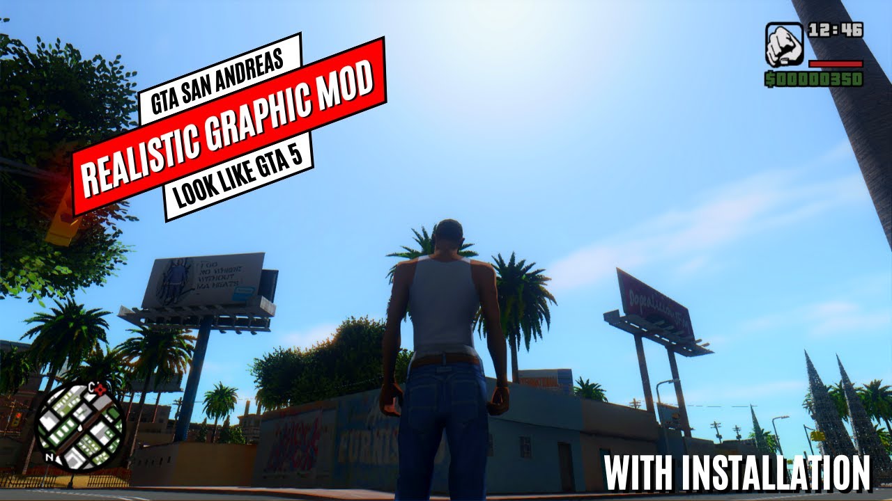 GTA San Andreas: 2023 Best Ultra Realistic Graphics Mod | GTA SA ...