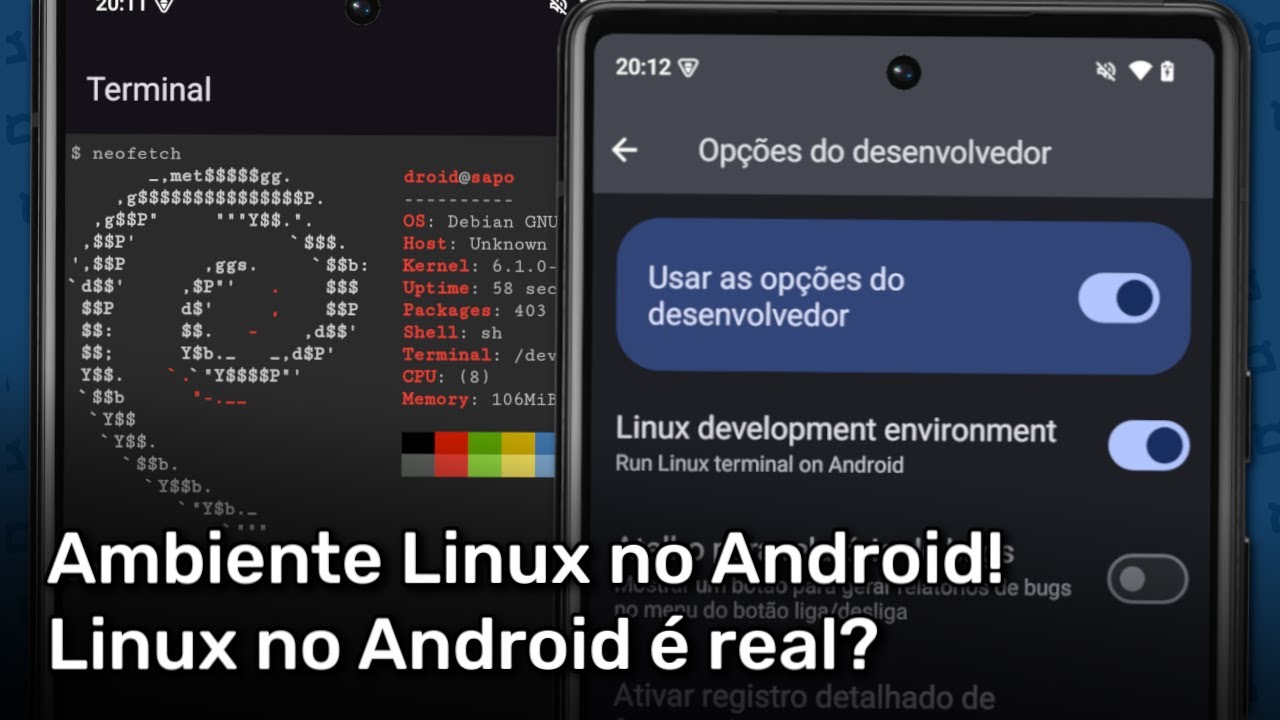Linux no Android vindo de maneira oficial? - YouTube