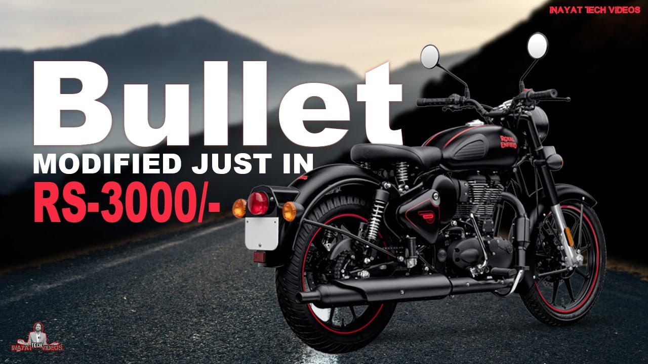 Bullet Modify Just in Rs-3000/- | Karol bagh Bullet Modifying ...
