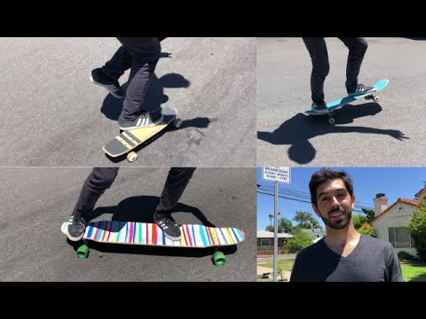 5 Beginner Skateboard/Longboard Tricks for Any Size Board - YouTube