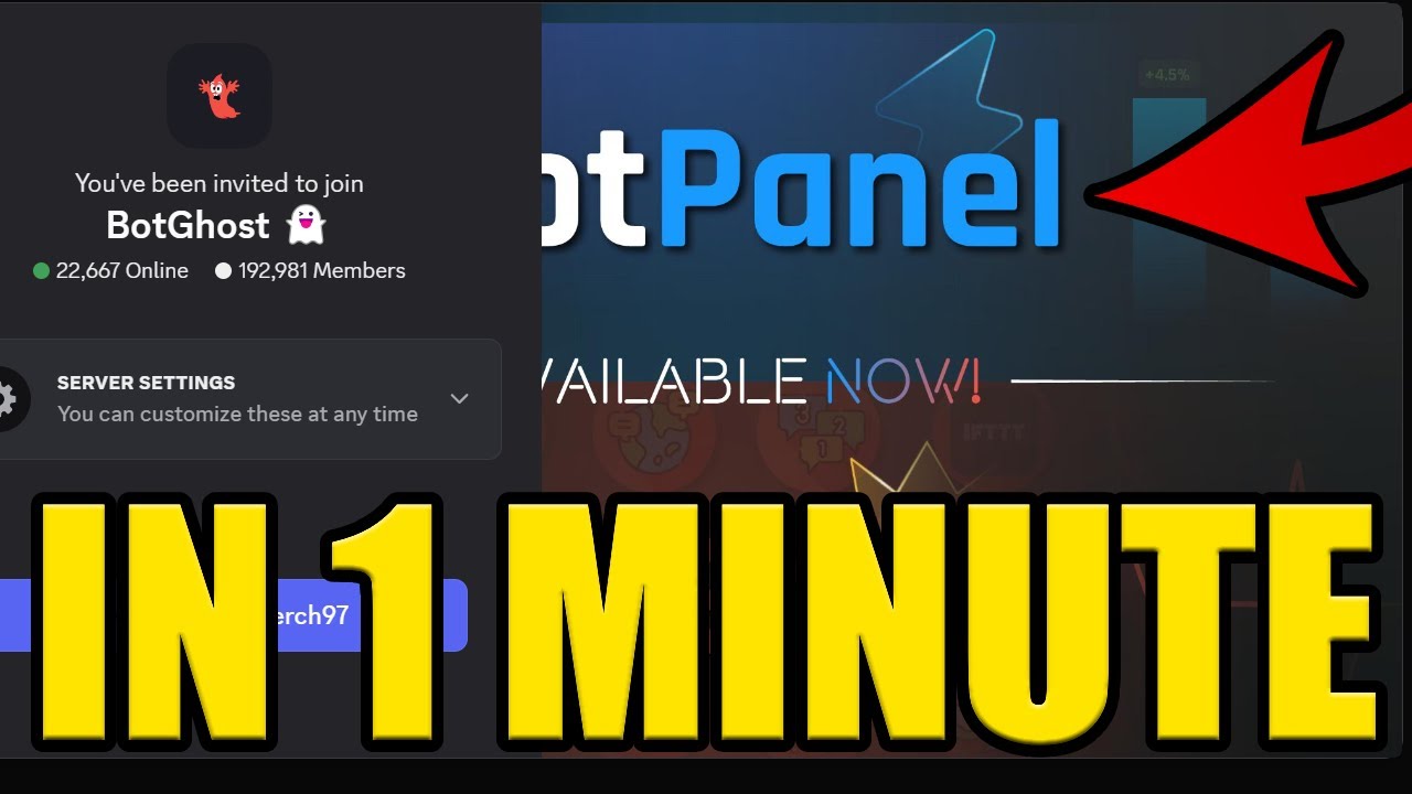 HOW to JOIN PANEL BOT DISCORD SERVER PC & MOBILE - YouTube