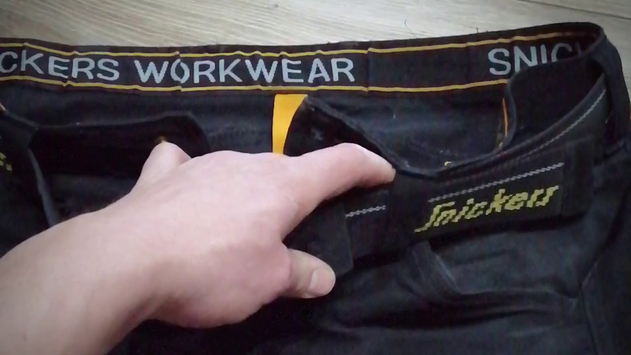 Snickers Workwear 6200 - YouTube