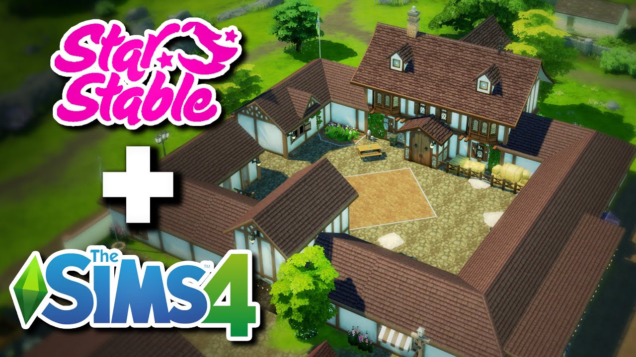 Building Moorland Stables in the Sims 4 || Star Stable Online - YouTube