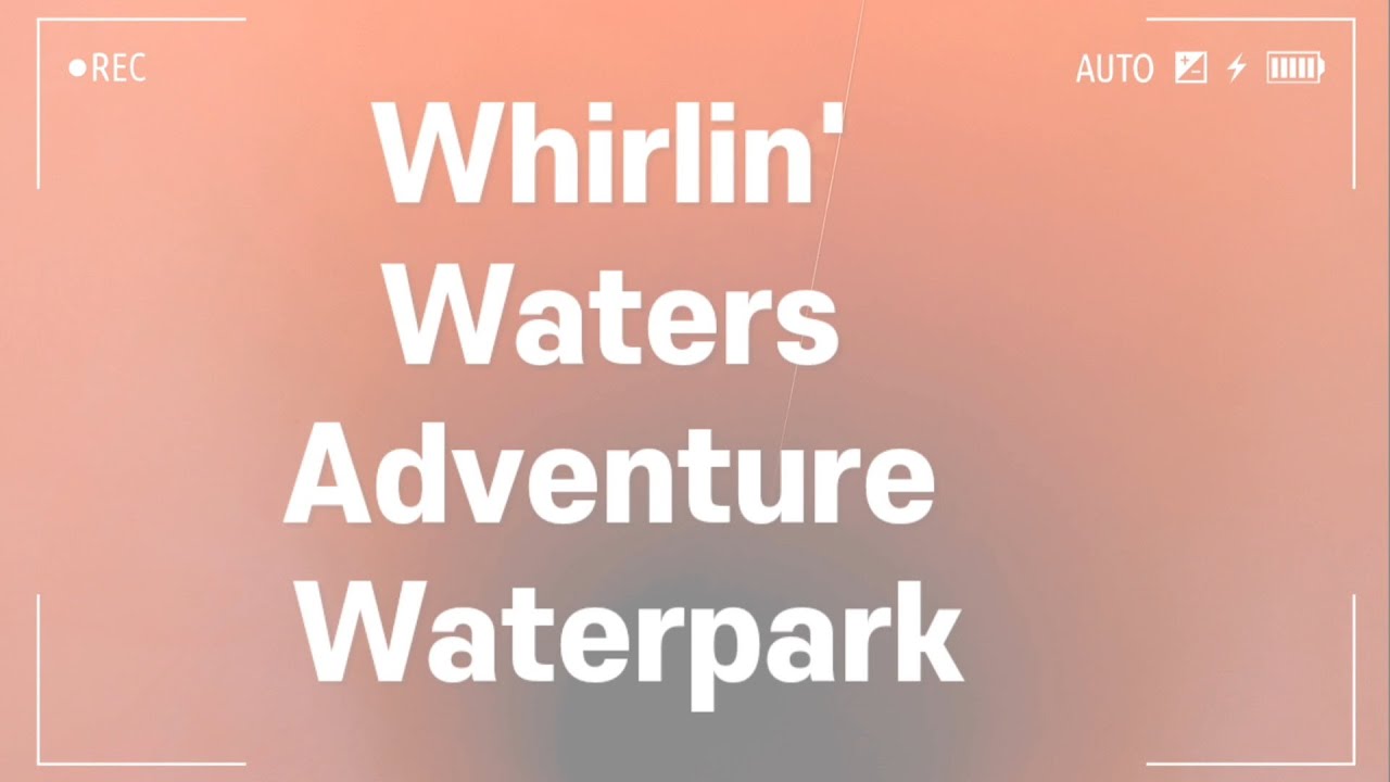 Whirlin' Waters Adventure Waterpark l Charleston, SC l July 2023 - YouTube